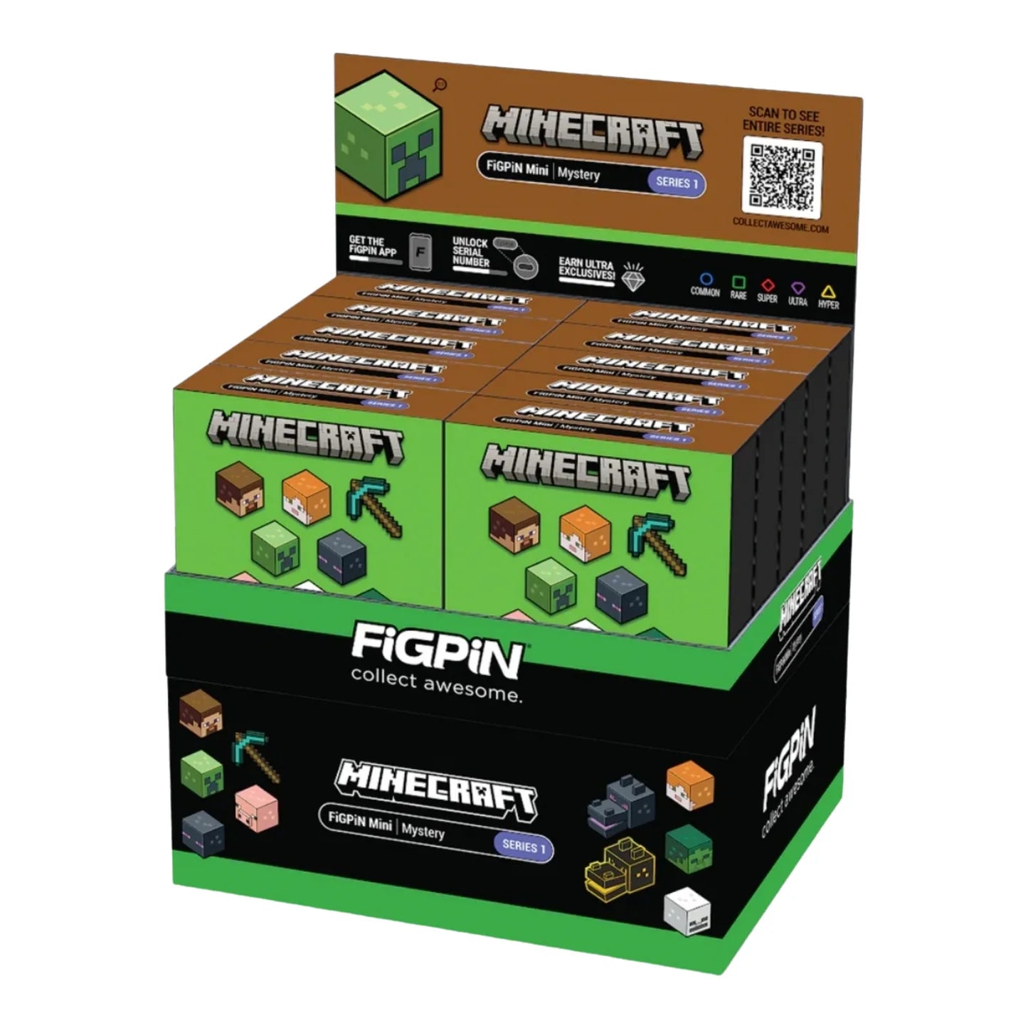 FIGPIN MINECRAFT COLLECTABLE– Le Roi Des Cartes